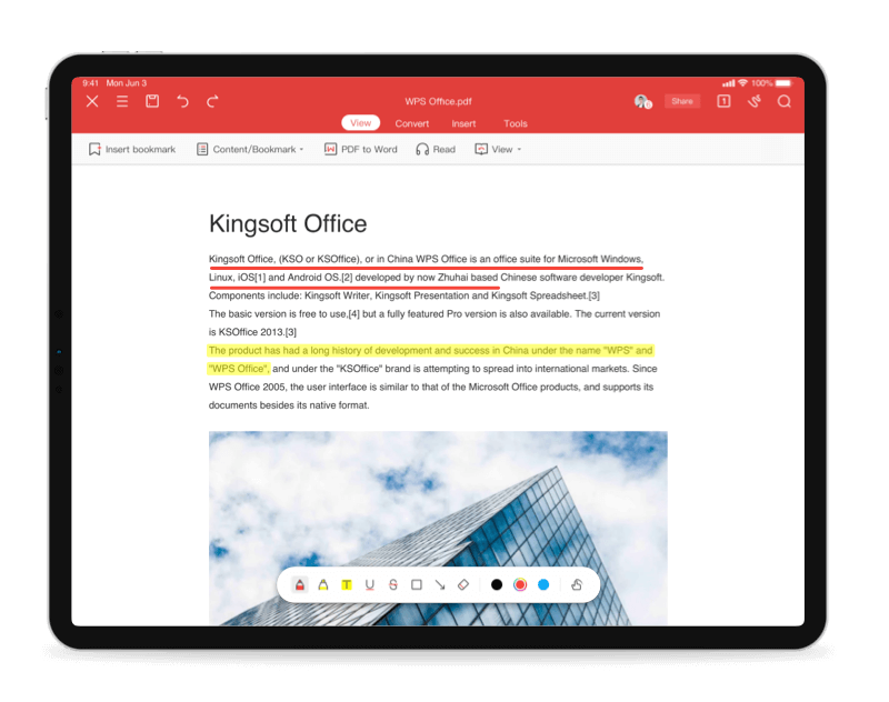 Free Office Suite for iPhone, iPad Touch iOS | Download WPS Office